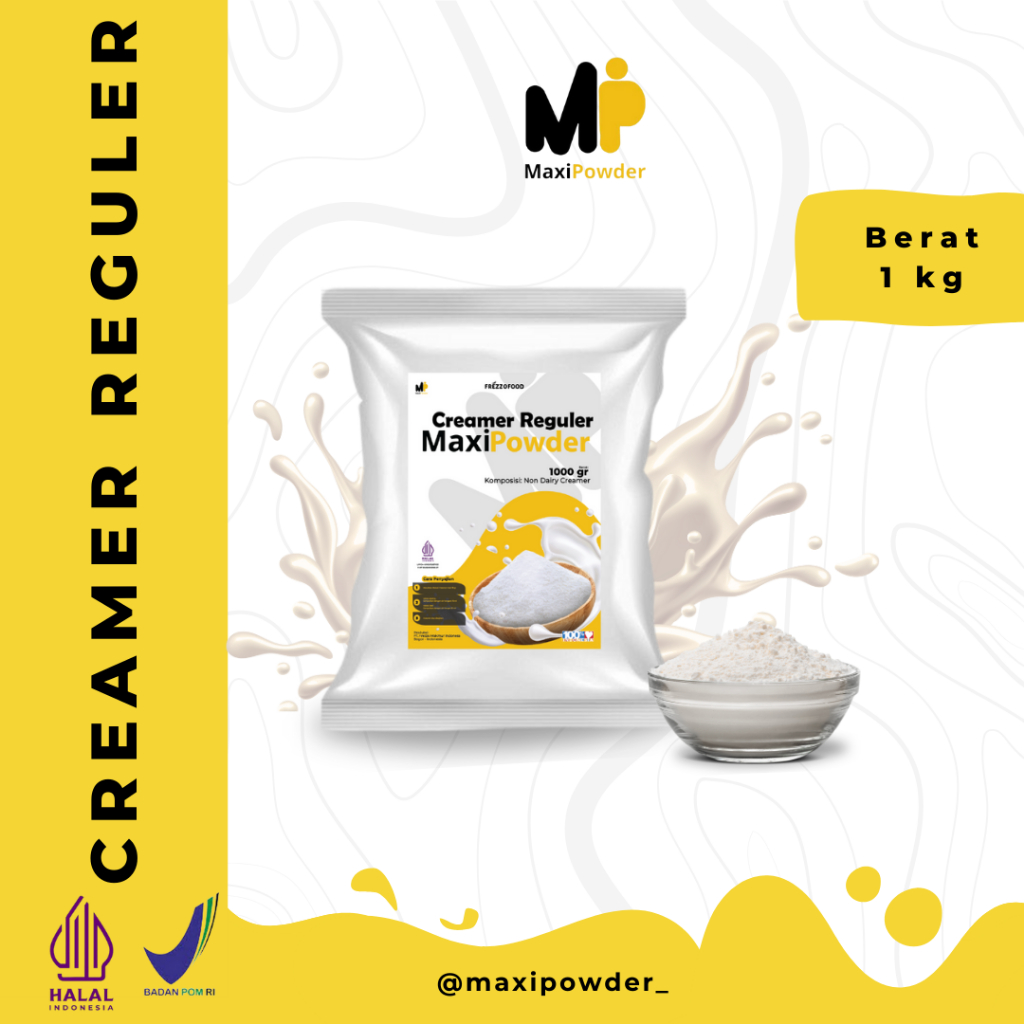 Jual Creamer Reguler 1kg / Bubuk Creamer Reguler Terlaris / Non Dairy ...
