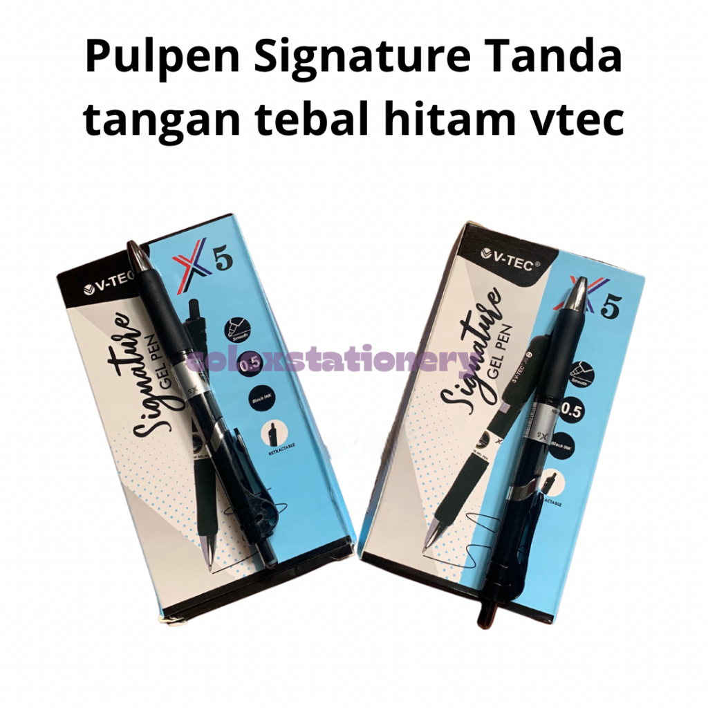 Jual Pulpen Signature / Ballpoint / Pulpen Tanda Tangan Tebal 0.5 High ...