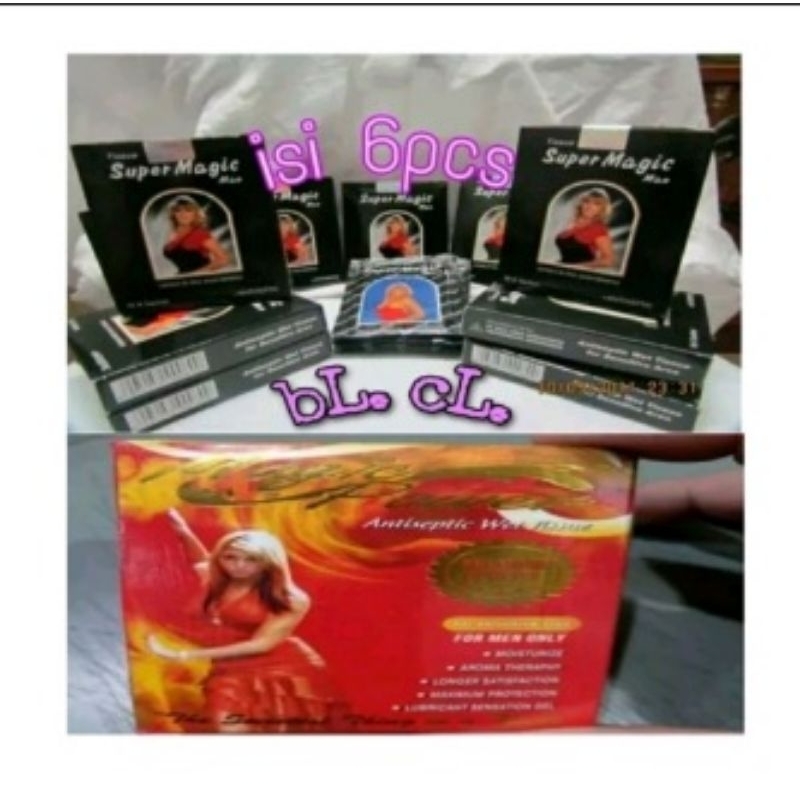 Jual Tissue Magic Man 6 SACHET / Tisu super - Super Magic / Magic Power ...