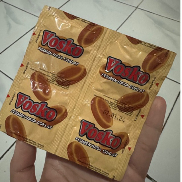 Jual permen jadul permen vosko rasa coklat | Shopee Indonesia