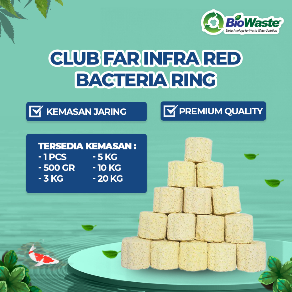 Jual Media FIlter Bio Ring Flower Far Infra Red Ukuran XL Rumah Bakteri ...