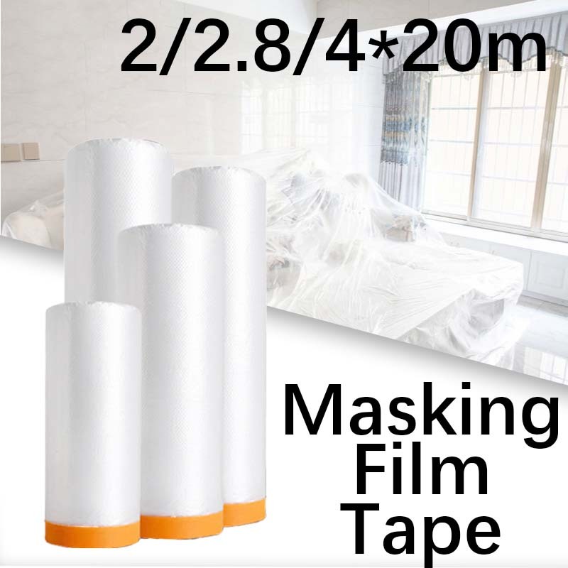 Jual Masking Film Cover Film Masking Tape Film Masking Solatip Kertas ...