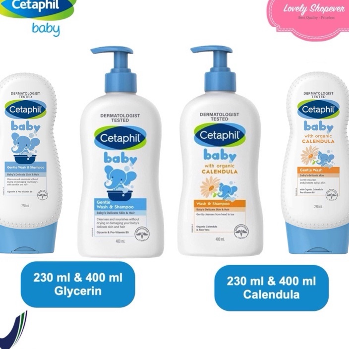 Jual CETAPHIL BABY WASH AND SHAMPOO GENTLE GANTLE 23 ML 23ML 4 ML 4ML Sampo Bayi Anak Calendula ...