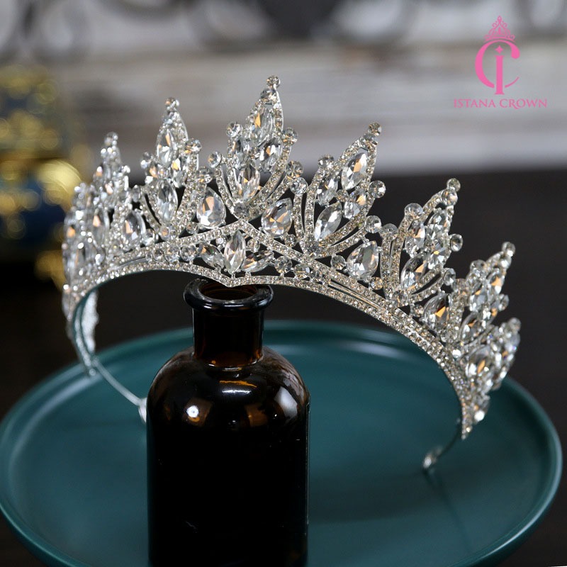 Jual Lisa Crown - Mahkota mewah rhinestone cantik wedding - mahkota ...