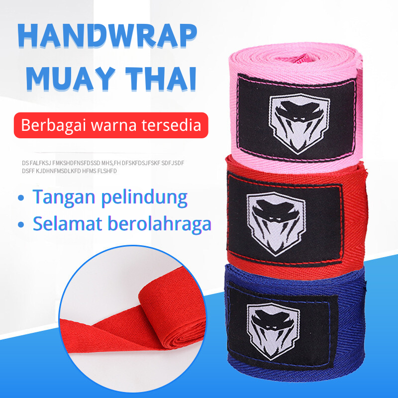 Jual Boxing Hand Wrap | Bandage Boxing 3/5 M hand wrap muaythai/Muay ...