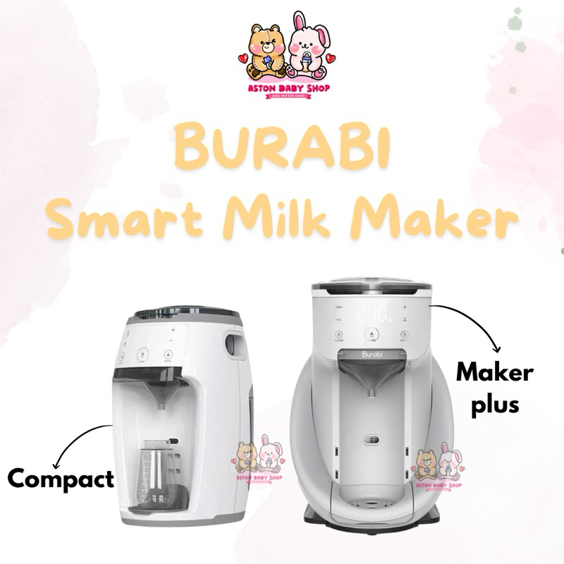 Jual Burabi Smart Formula Milk Maker Plus & Compact / Pembuat Susu ...
