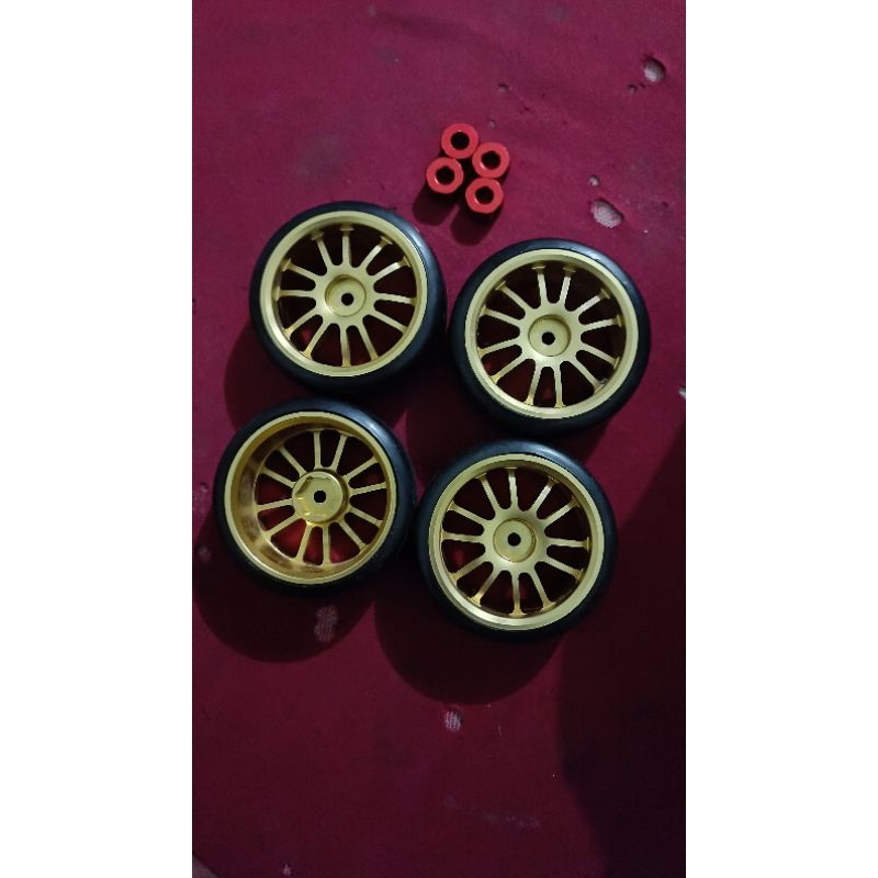 Jual velg metal + ban diameter 62mm | Shopee Indonesia