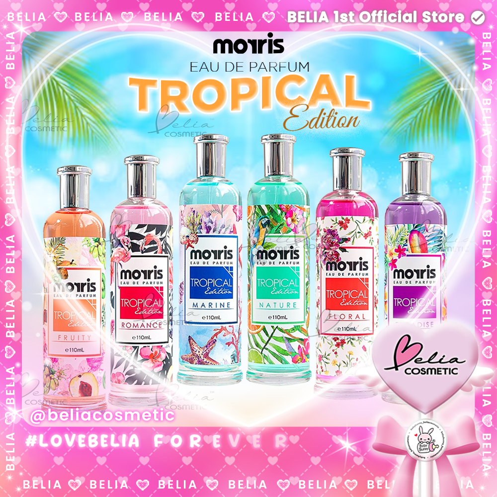 Jual BELIA MORRIS Tropical Eau De Parfum 110 ML | Paradise | Romance ...