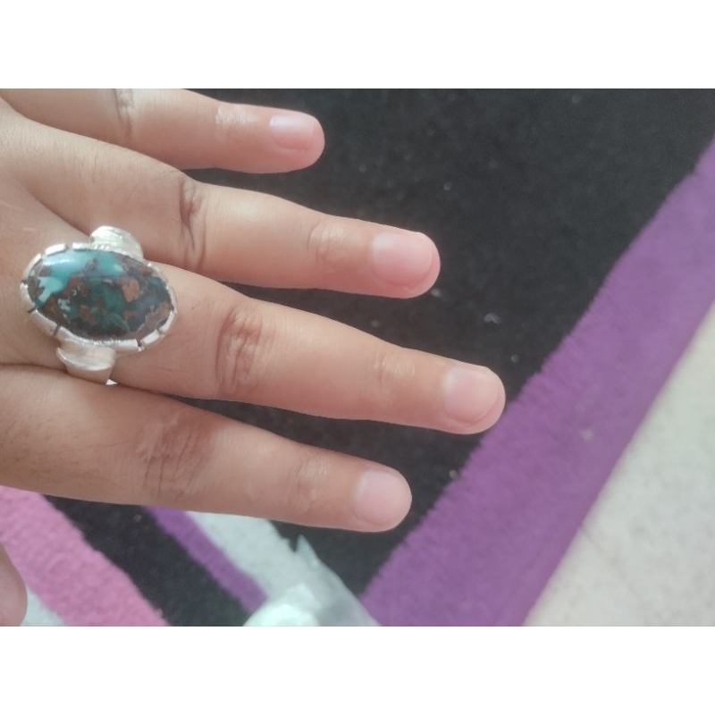 Jual Batu pyrus ring perak | Shopee Indonesia