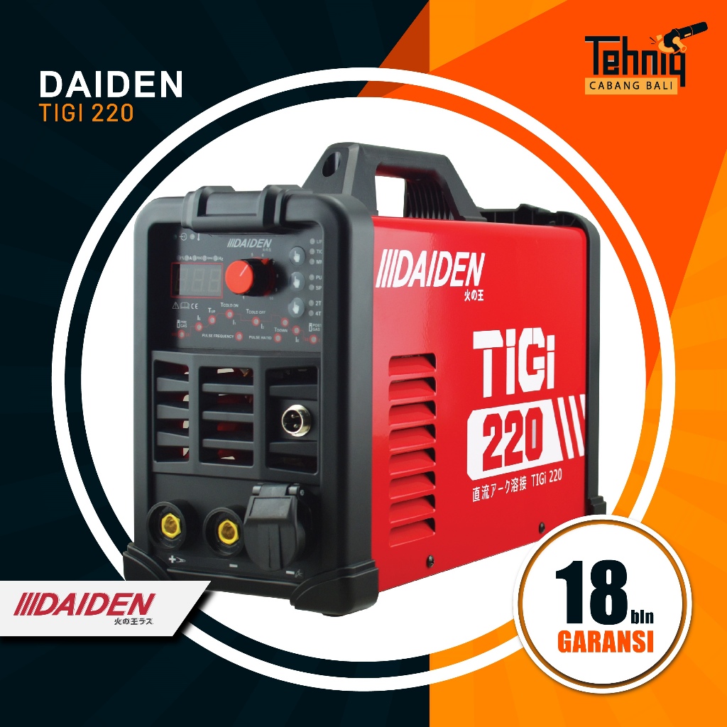Jual Mesin Las TIG DAIDEN Mesin Las TIGi 220 Welding Machine 220A ...