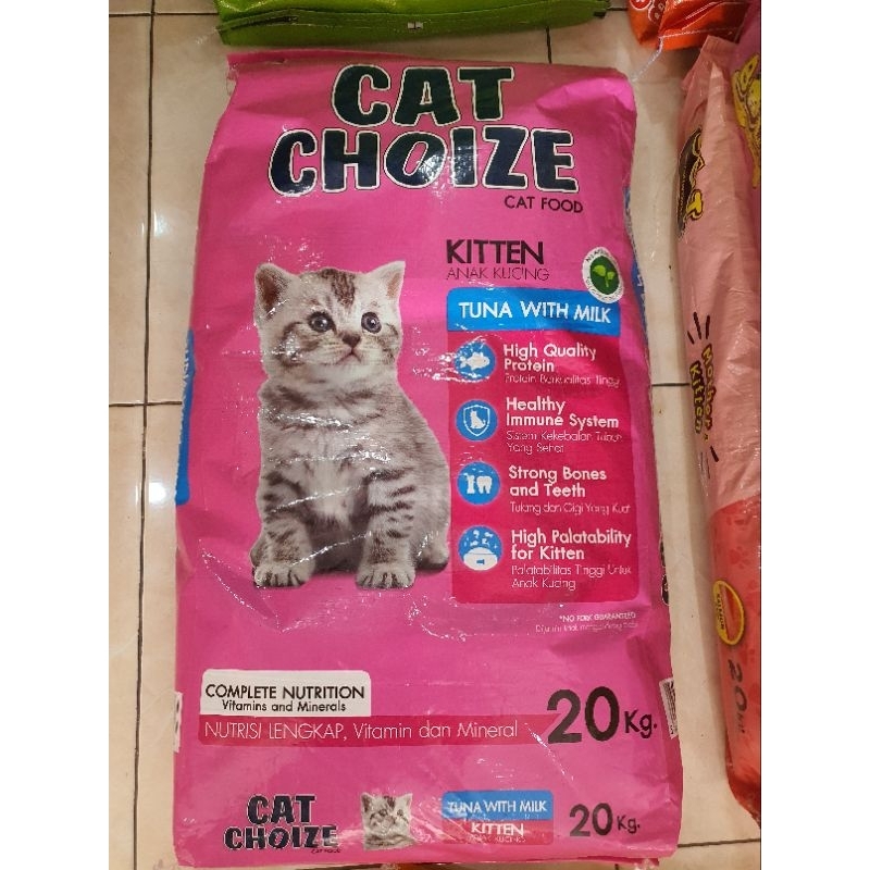 Jual Cat Choize Kitten Tuna 20Kg | Shopee Indonesia