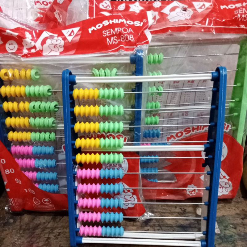 Jual Sempoa Moshi Moshi Plastik / Alat Hitung Matematika | Shopee Indonesia