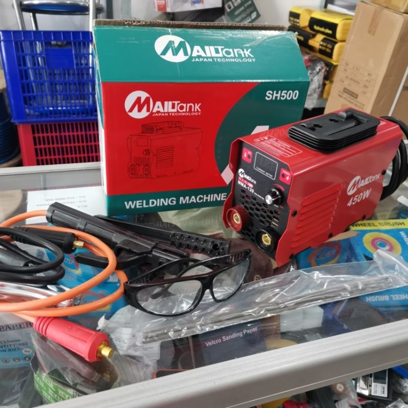 Jual Mesin las 120a 450 watt Mailtank SH345G / SH500 travo las listrik 120 a sh 345 | Shopee ...