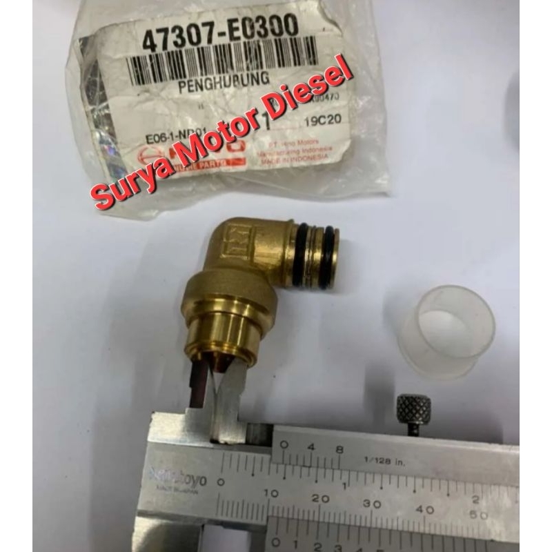 Jual NEPEL CONNECTOR FOOD BRAKE SELANG 12MM HINO LOHAN 260 HINO 500 NEW ...