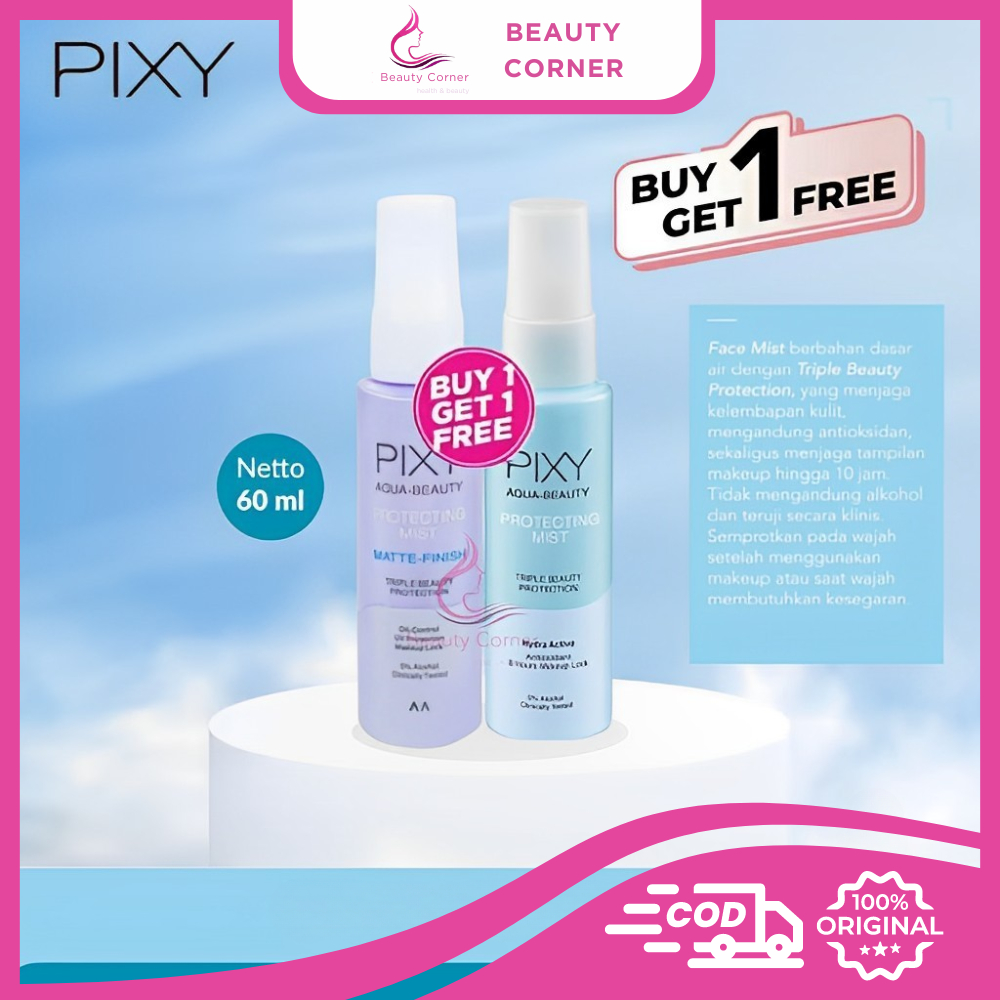 Jual BUY 1 GET 1 PIXY Aqua Beauty Protecting Mist FREE Protecting Mist ...