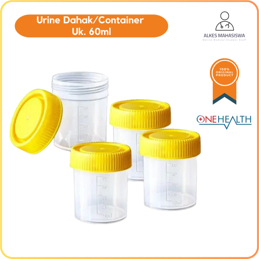 Jual Urine container 60ml / Tempat Test Urine OneHealth | Shopee Indonesia
