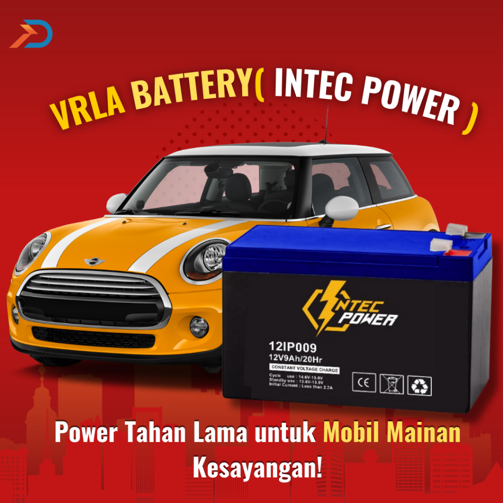 Jual Baterai VRLA 12V 9AH Intec Power – Pilihan Terbaik dengan Garansi ...
