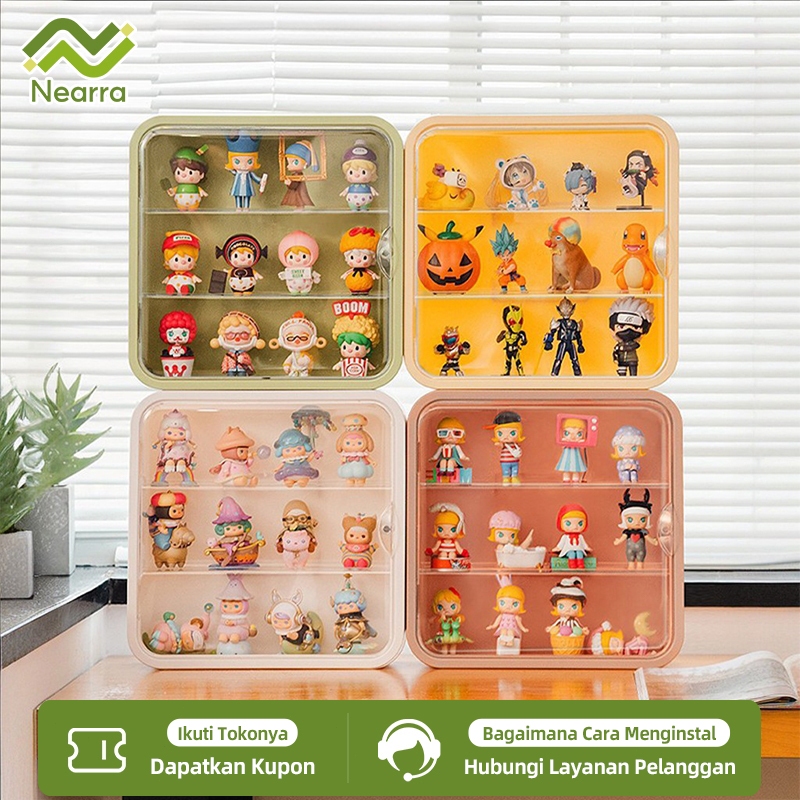 Jual Nearra Kotak Display Action Figure Box Transparan Rak Pajangan ...