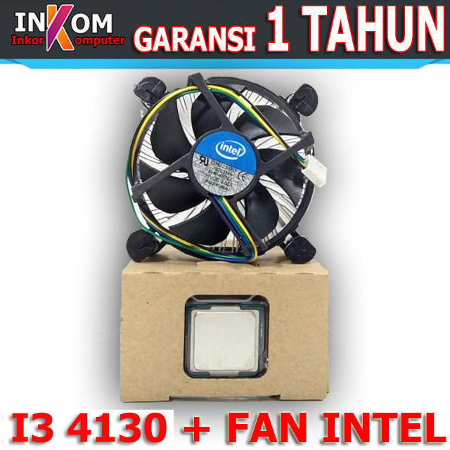 Jual Processor Intel Core i3 4130 / i3 4150 / i3 4160 / i3 4170 3.4 GHz Soket 1150 plus fan ...