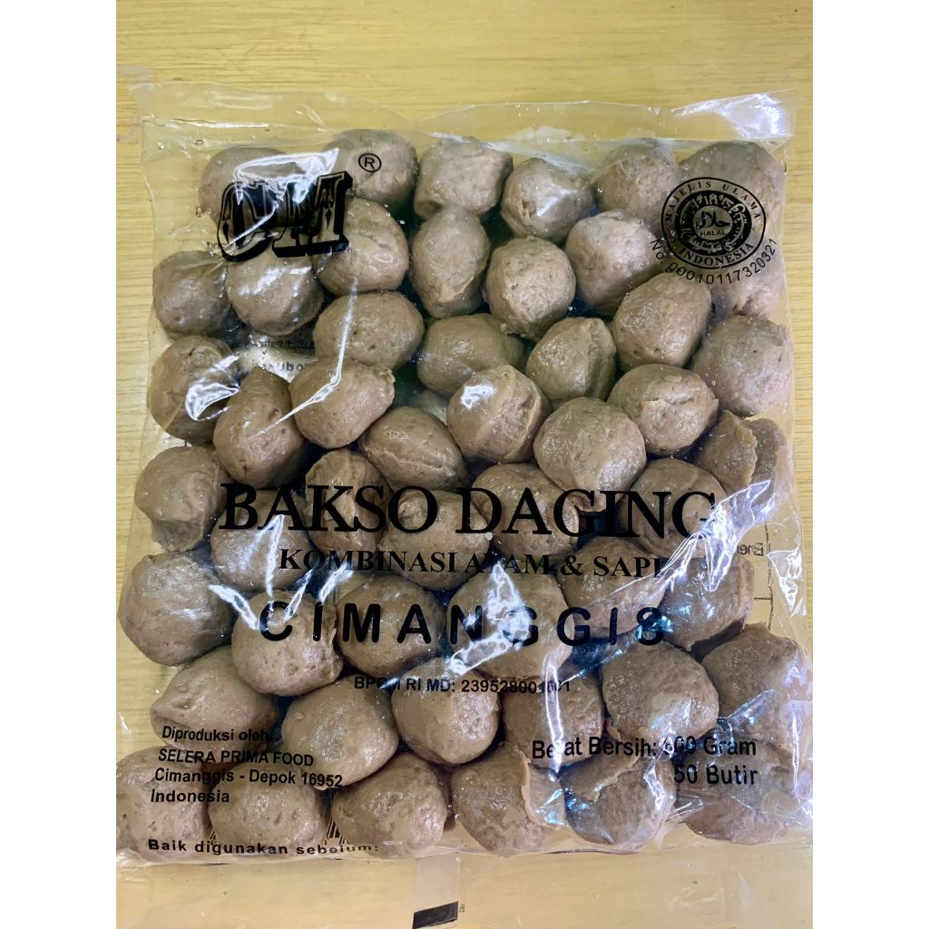 Jual Bakso Cimanggis CM Hitam 50Pcs | Shopee Indonesia