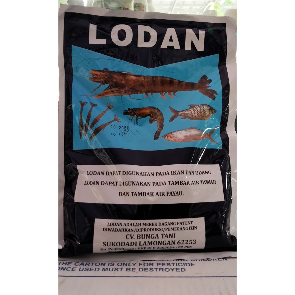 Jual LODAN Vitamin Pemacu Pertumbuhan Ikan Udang Bandeng kemasan 500 ...