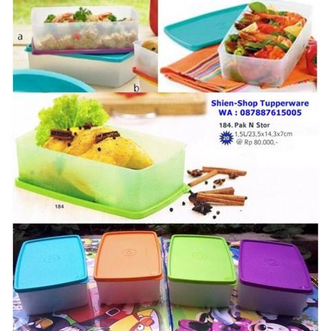 Jual pak n stor 1,4 L Tupperware tempat sayur kontainer di kulkas ...