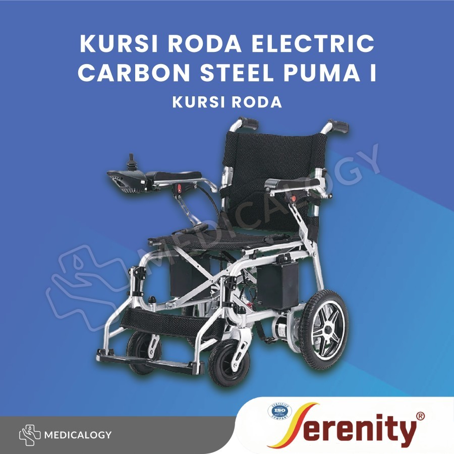 Jual Serenity Kursi Roda Electric Carbon Steel Puma I | Shopee Indonesia