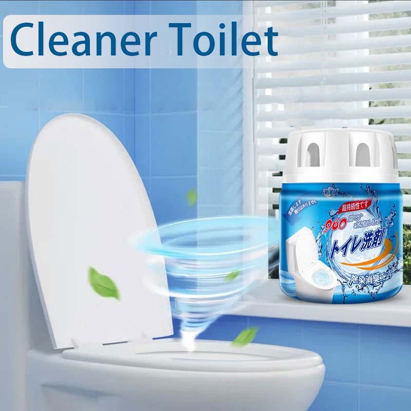 Jual 350g Toilet Biru Pembersih Toilet Automatic Toilet Cleaner Cairan ...