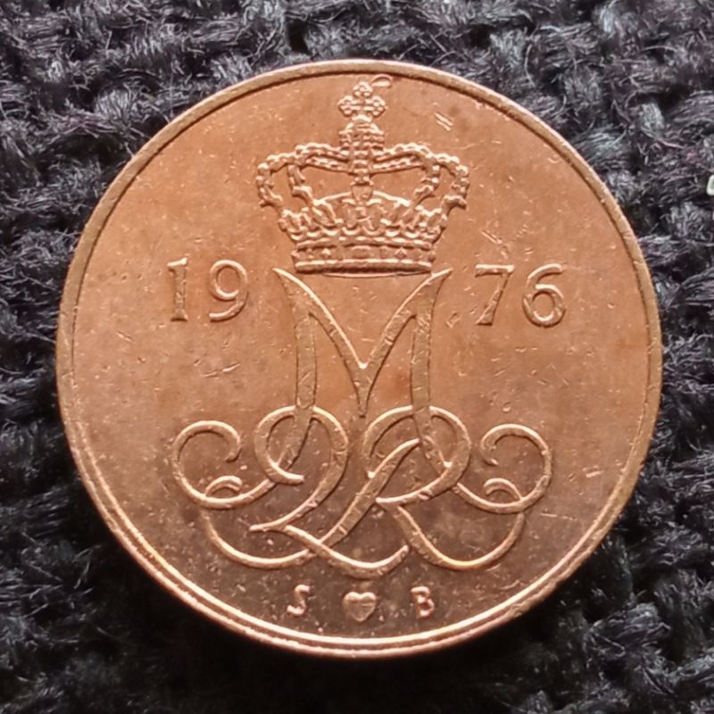 Jual Uang Kuno Koin Denmark 5 Ore 1973-1988 tahun acak ukuran kecil 15 ...