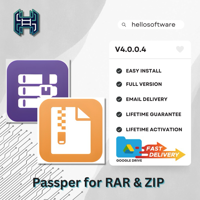 Jual Passper for RAR ZIP v4.0.0.4 Full Version (Versi Terbaru) | Shopee ...