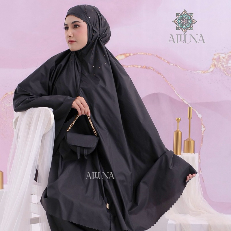 Jual ALLUNA - Mukena Mini Parasut Premium Korea Travel Dewasa Series ...