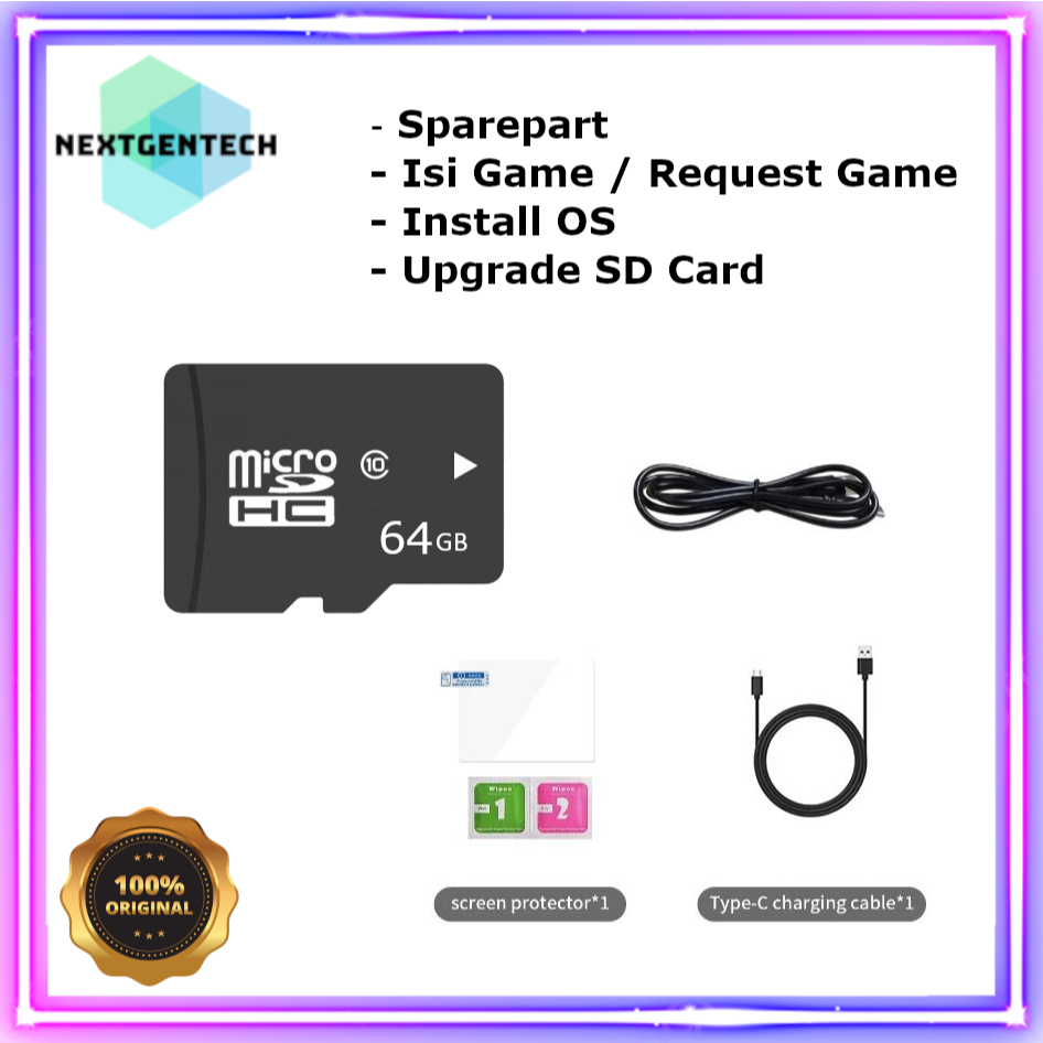 Jual Sparepart Handheld Retro Game Console Request Isi Game Install OS SD Card | Shopee Indonesia