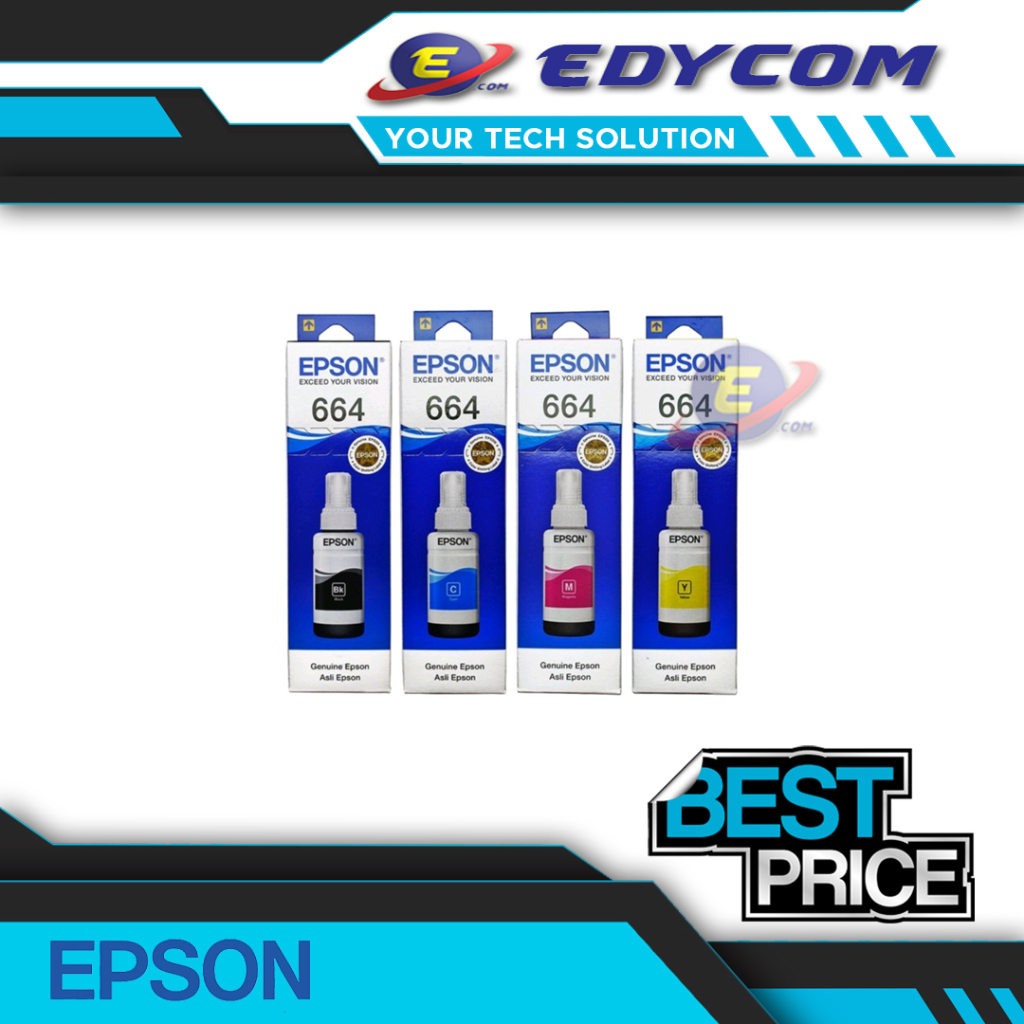 Jual Tinta EPSON 664 Original | Shopee Indonesia
