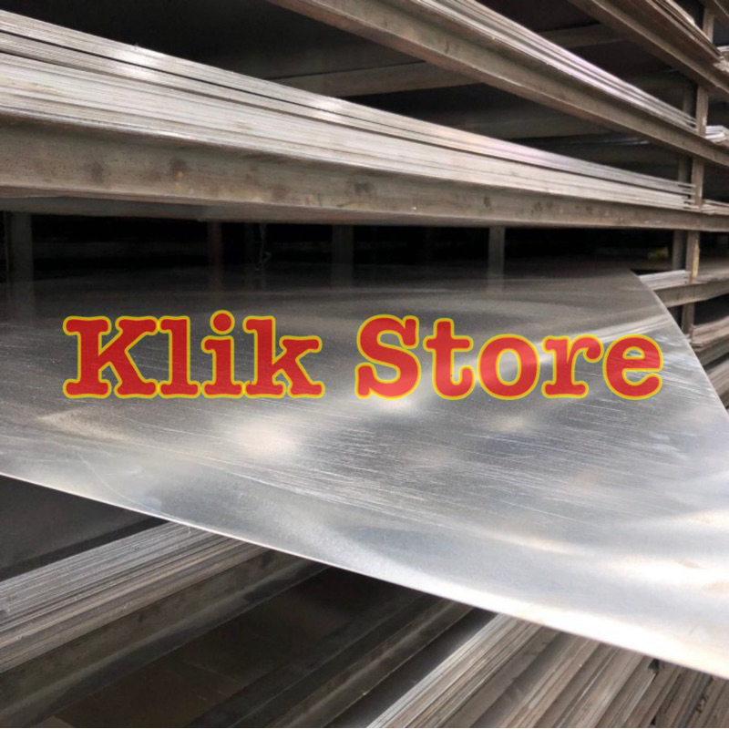 Jual Plat Aluminium 0,3mm ; 0,5mm ; 0,6mm ; 0,8mm x 1 meter x 2 meter ...