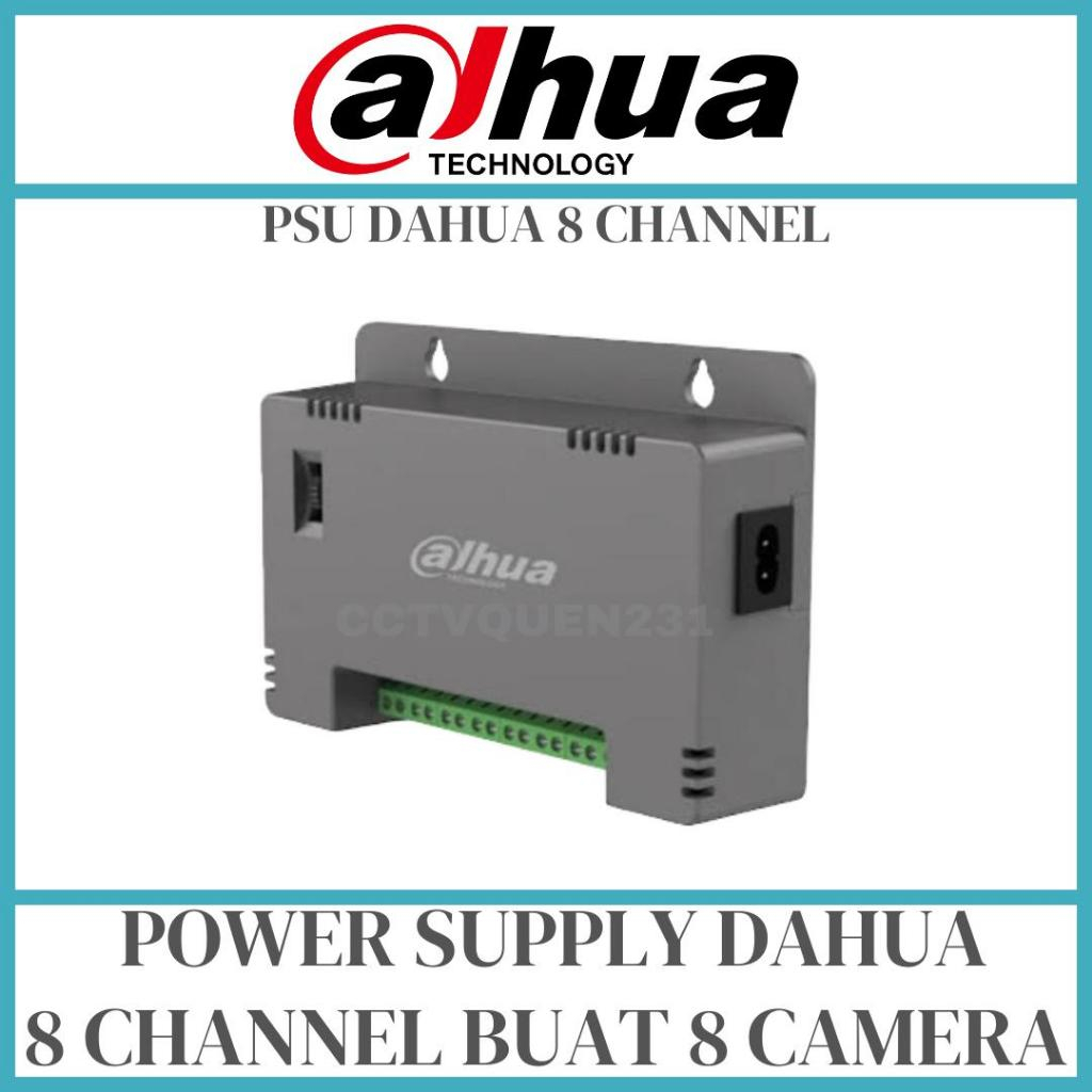 Jual POWER SUPPLY DAHUA 8 CHANNEL BUAT 8 CAMERA CCTV PSU 8CH | Shopee ...