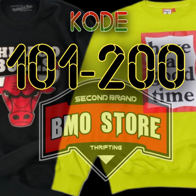 Jual KODE BARANG 101 - 200 | Shopee Indonesia