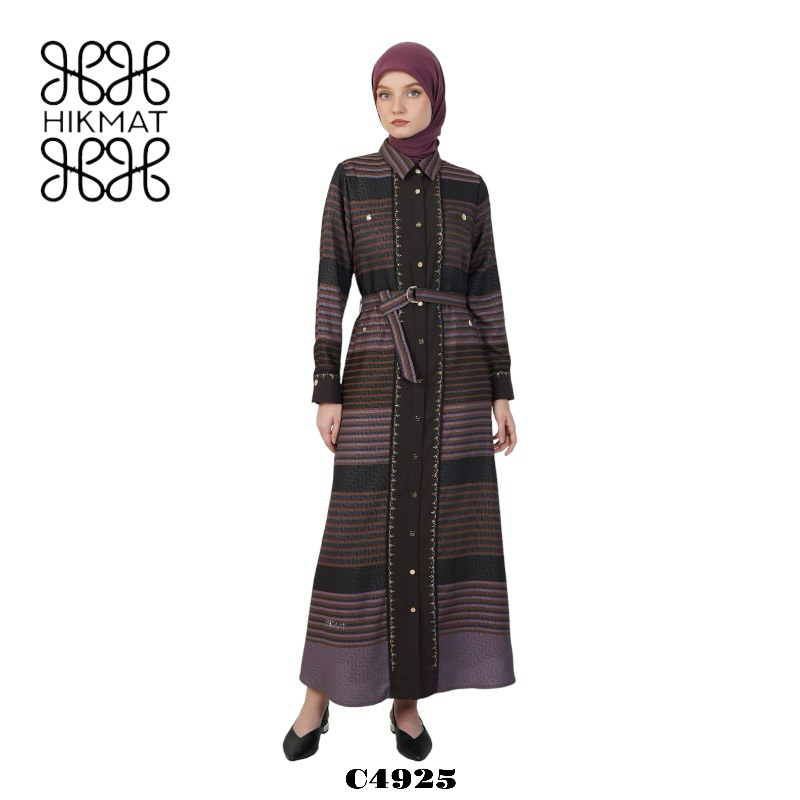 Jual ABAYA HIKMAT FASHION ORIGINAL C4925 | Shopee Indonesia