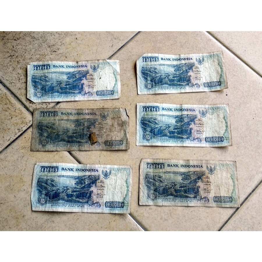 Jual Uang Kuno Jadul 1000 Rupiah Lompat Batu Tahun 1992 MURAH Langka ...