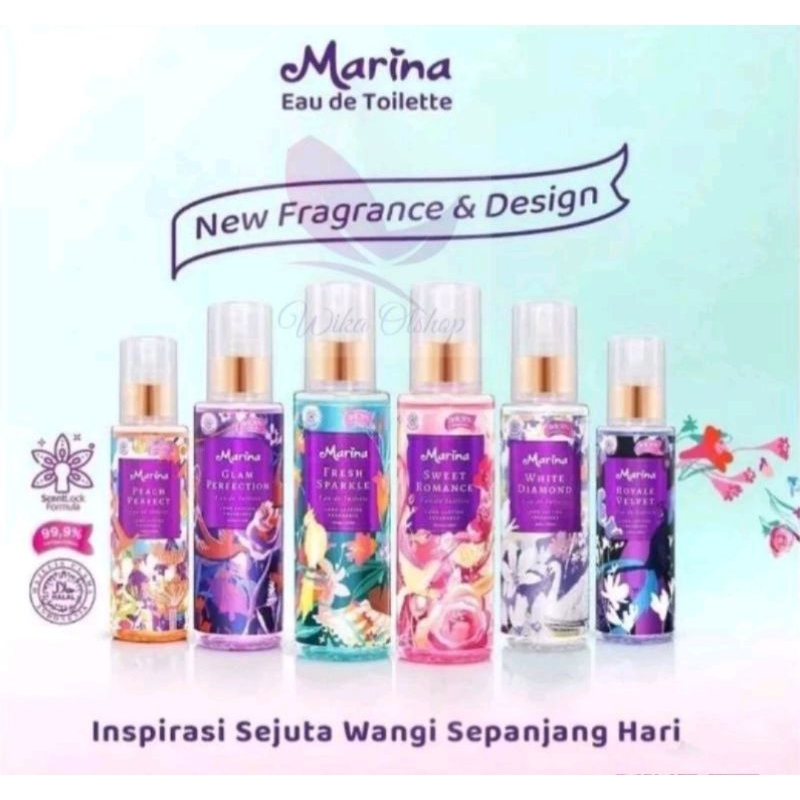 Jual Marina Eau De Toilette Parfum / Parfum Original 150ml | Shopee ...