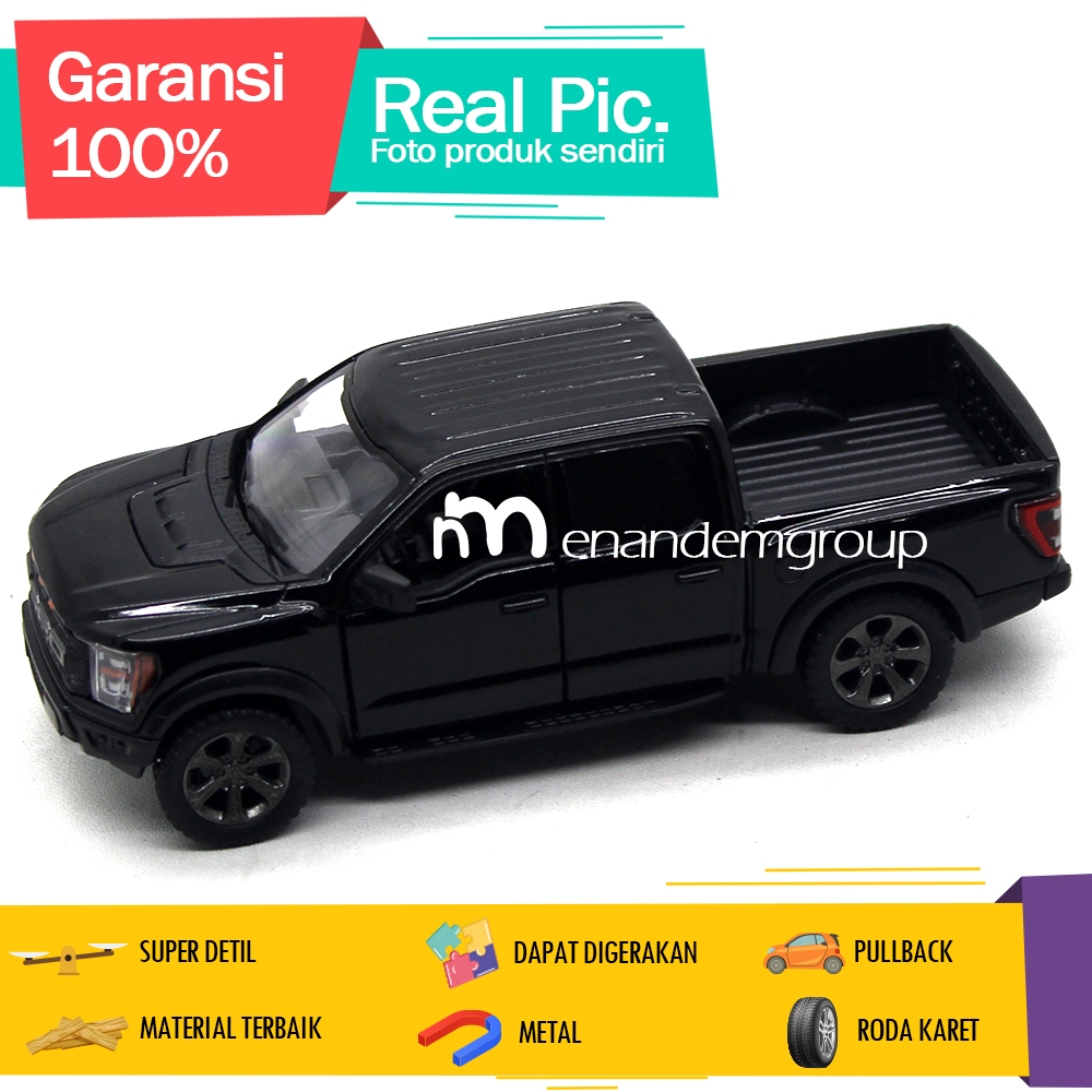 Jual Diecast Mainan Mobil Miniatur Suv Double Cabin 2022 Ford F-150 ...