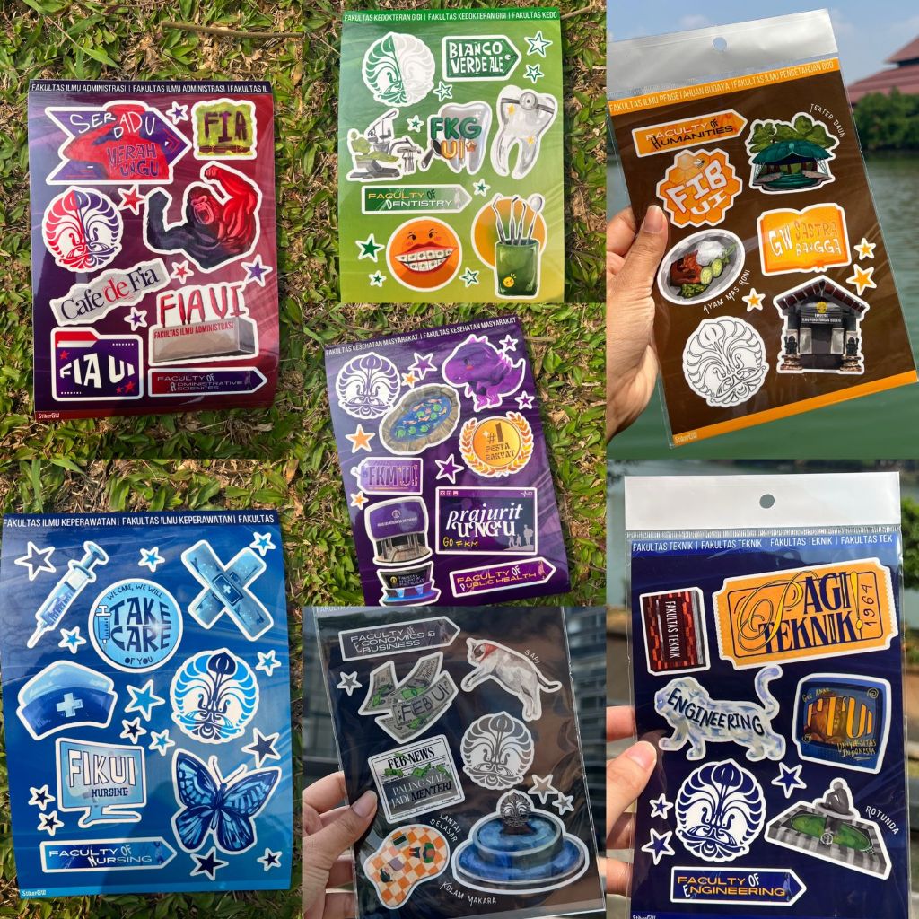 Jual [NEW] Sticker Pack FT UI | STIKER MAKARA FAKULTAS TEKNIK ...