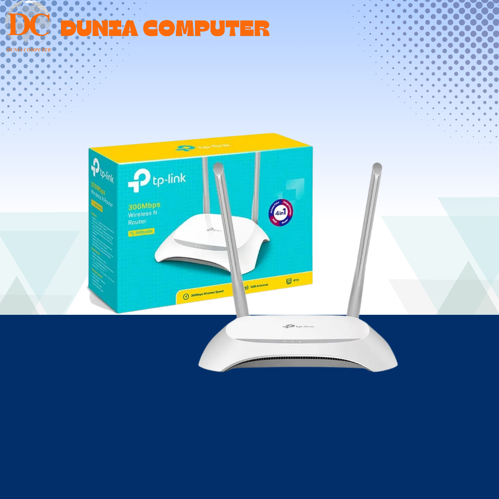 Jual Router TP-Link TL-WR840N Multi Mode Wireless N Router WiFi 300Mbps ...