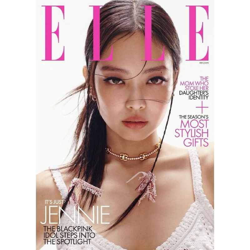 Jual [Ready] ELLE USA MAGAZINE DECEMBER ISSUE 2022 (Cover: BLACKPINK Jennie) | Shopee Indonesia