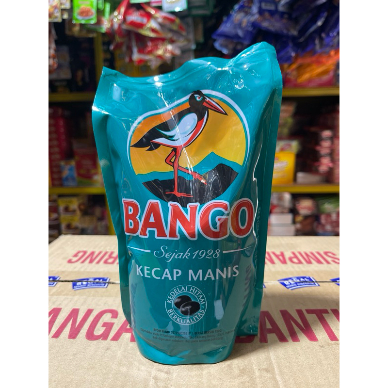 Jual KECAP BANGO REFIL 720GR ( 1 POUCH ) | Shopee Indonesia
