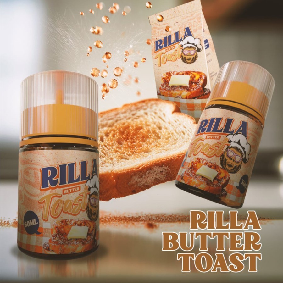 Jual Liquid IJC Rilla Toast Butter Toast 3MG/6MG 60ML | Shopee Indonesia