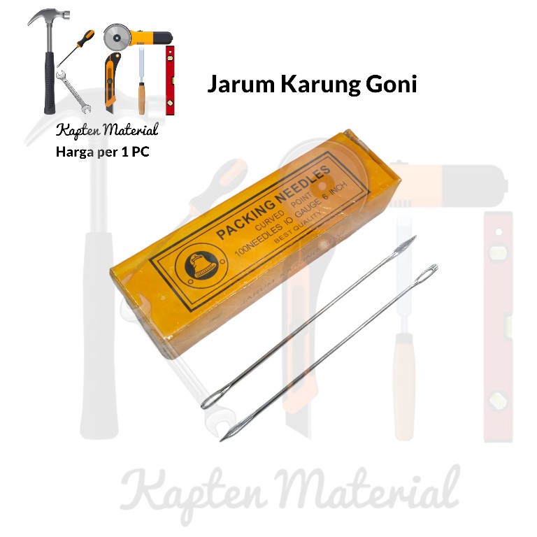 Jual Jarum Karung Goni 6 Inch | Jarum Jahit 6" Murah | Packing Needles ...