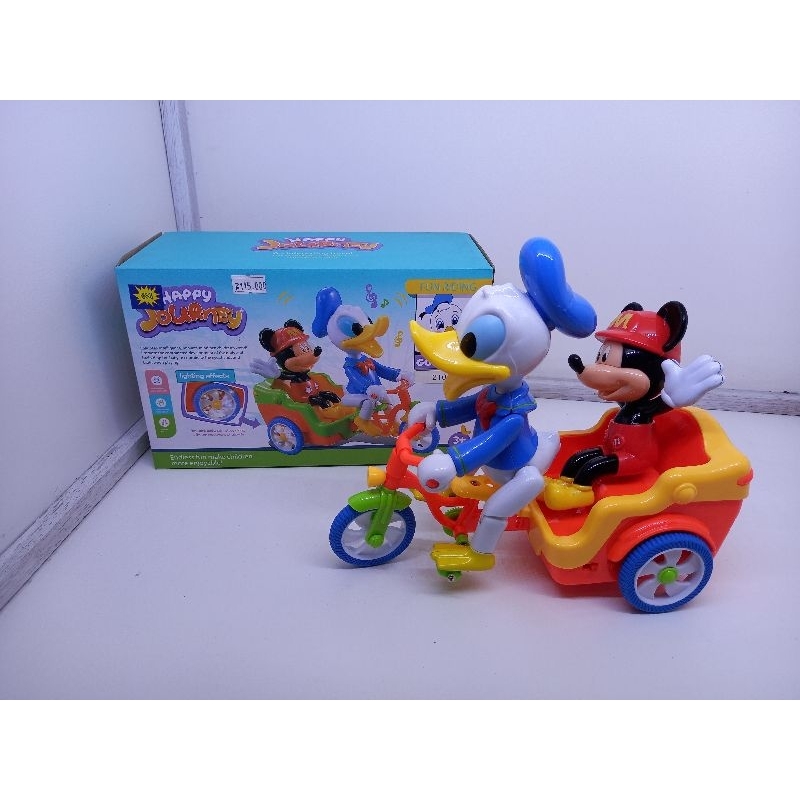 Jual BECAK MICKY MOUSE DAN DONALD BEBEK | Shopee Indonesia