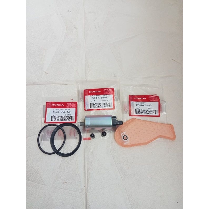Jual Paket rotak dinamo fuel pump+Oring fuel pump+ Filter Bensin Beat ...