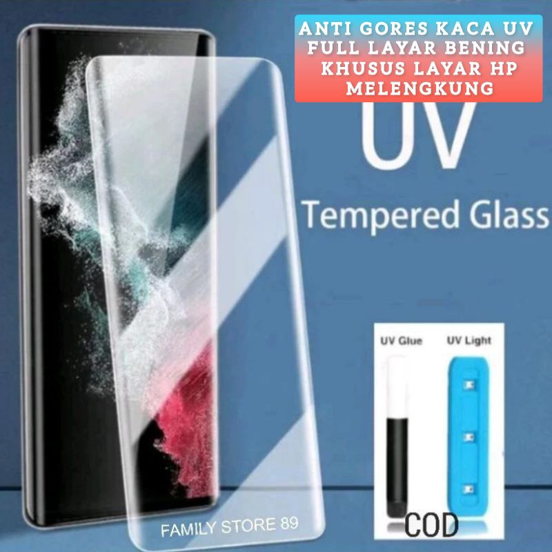 Jual TEMPERED GLASS UV VIVO V40 5G V40 PRO 5G V30 5G V30 PRO V29 5G V27 5G V25 PRO X100 PRO X50 ...