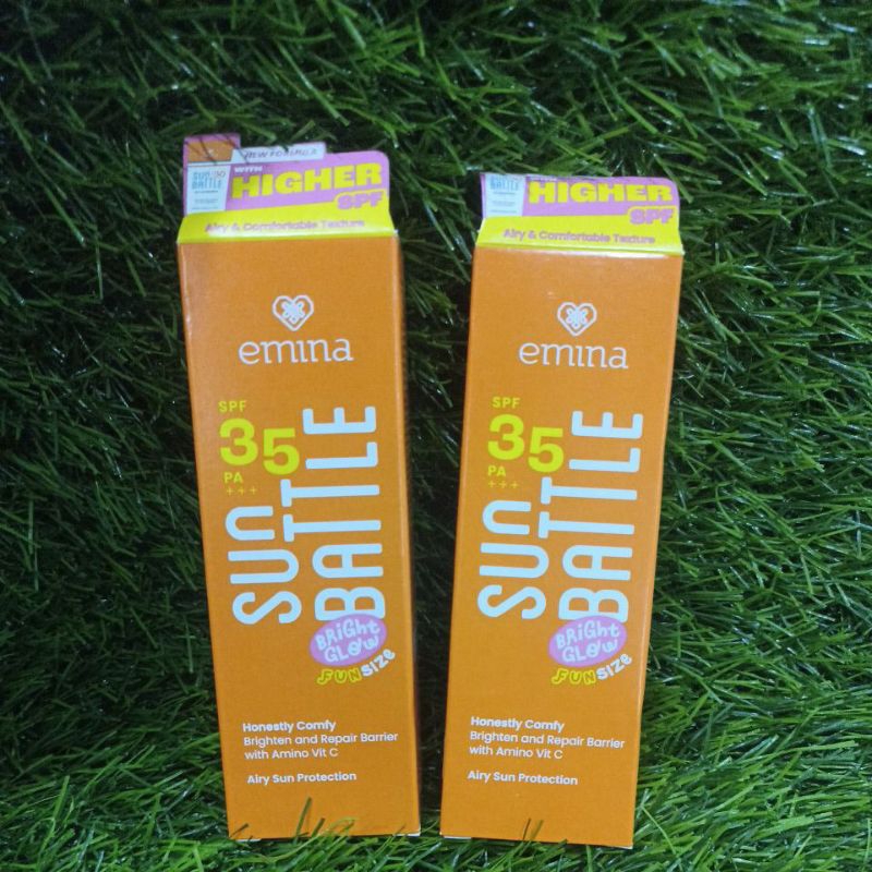 Jual sun protection emina sun battle spf 30 fun size pakai kardus ...